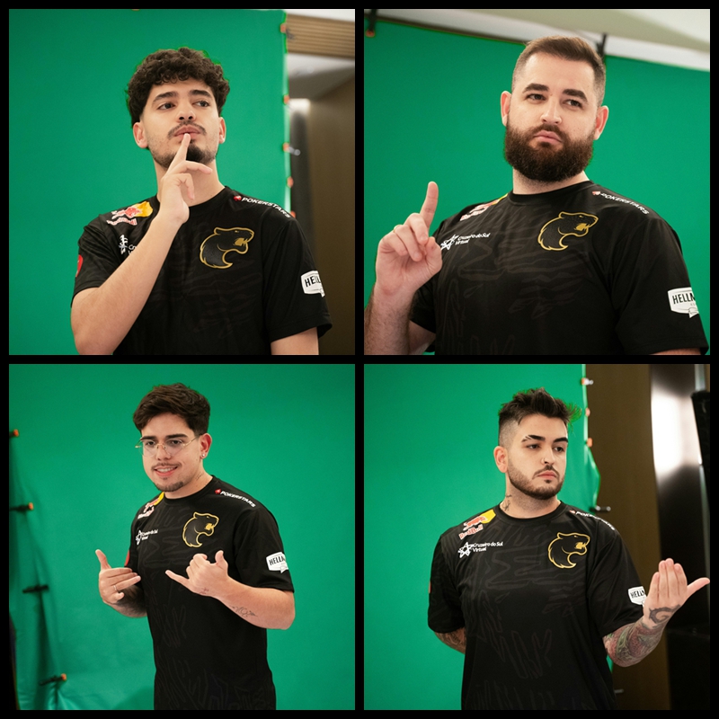 美洲RMR部分参赛队伍定妆照拍摄花絮：精神饱满 劲头十足_5EPlay - 5EPlay赛凡网