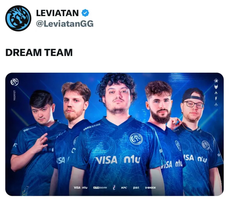 LEV官宣：2025赛季阵容正式公布，全新五人名单亮相_5EPlay - 5EPlay赛凡网