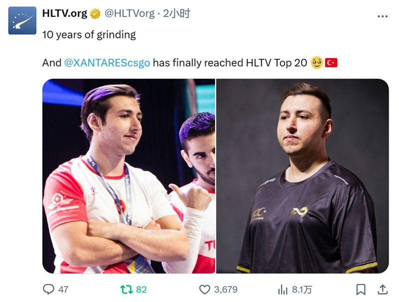 （重复）XANTARES成首位29岁“高龄”进入Top20榜单选手_5EPlay - 5EPlay赛凡网