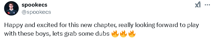 官宣：spooke加入OG_5EPlay - 5EPlay赛凡网