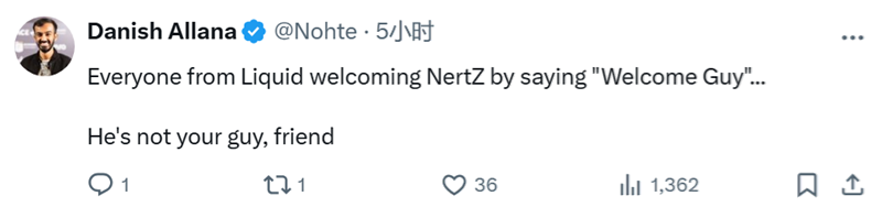 NertZ加盟Liquid 新队员纷纷欢迎_5EPlay - 5EPlay赛凡网
