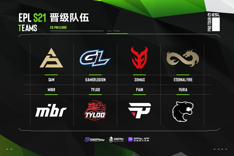 EPL S21入围赛最后一日赛果和晋级队伍一览_5EPlay - 5EPlay赛凡网