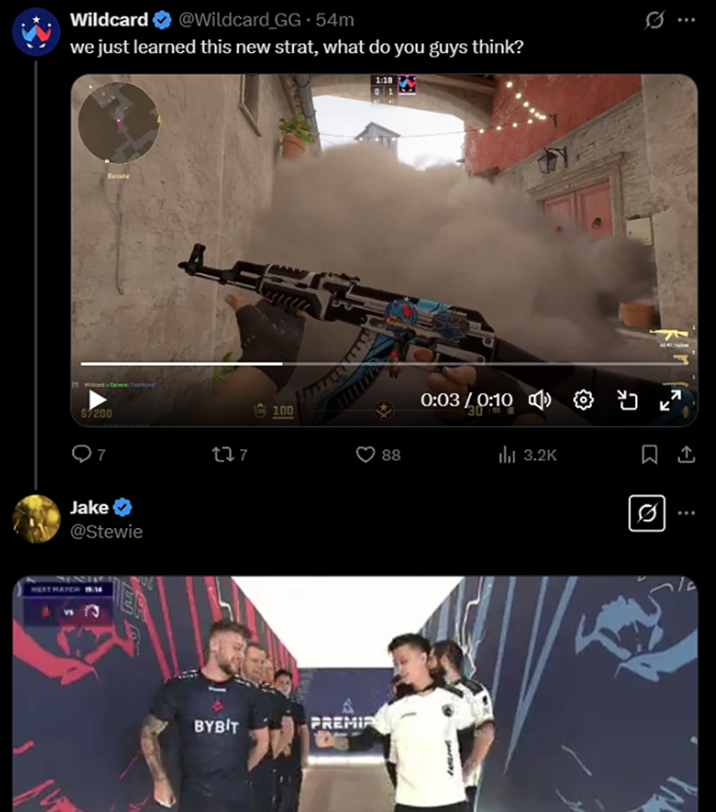 Wildcard与Stewie2K隔空互动 社区猜测纷纭_5EPlay - 5EPlay赛凡网