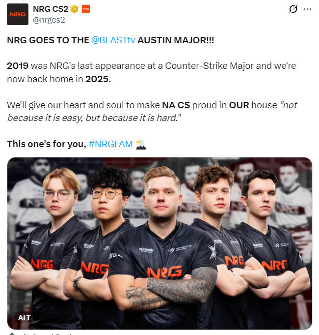 NRG晋级奥斯汀Major nitr0：我对这款游戏的热爱永不停歇_5EPlay - 5EPlay赛凡网