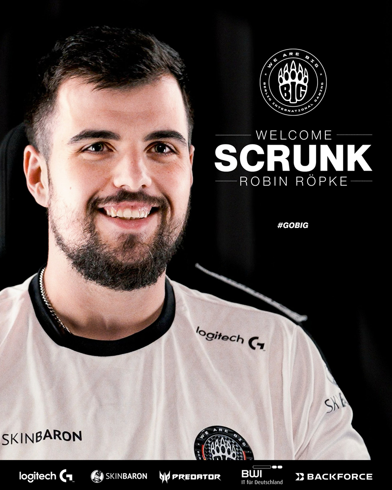 官宣：BIG任命ScrunK为新任主教练_5EPlay - 5EPlay赛凡网