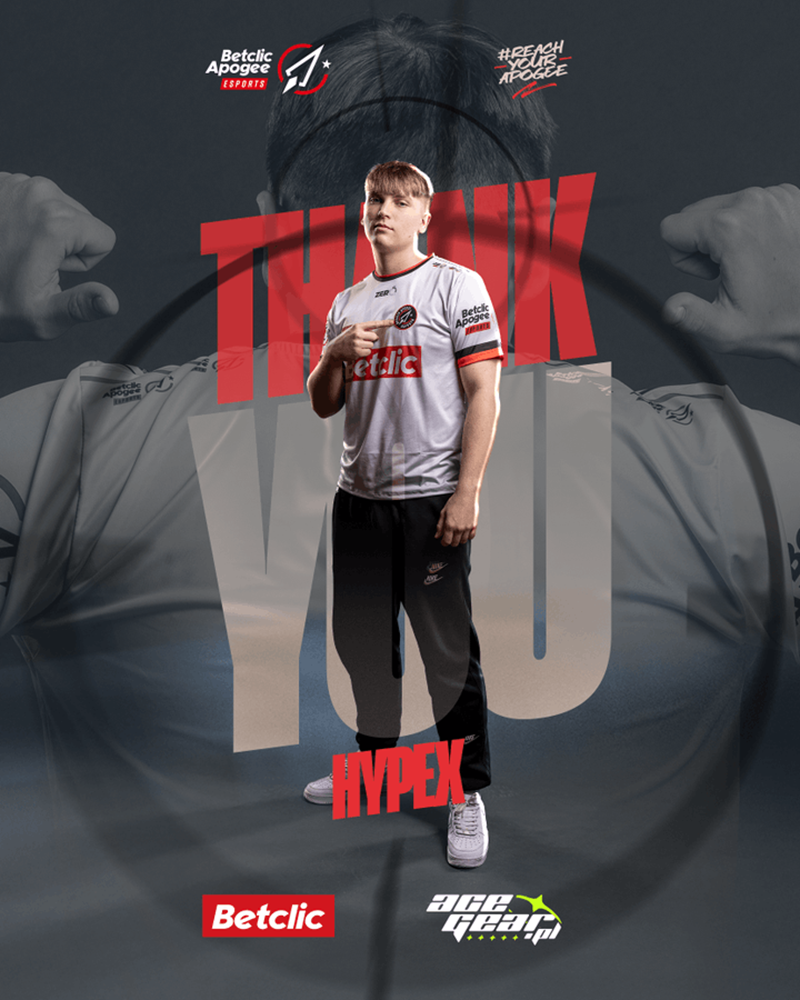 Betclic战队宣布出售hypex至某顶级战队_5EPlay - 5EPlay赛凡网